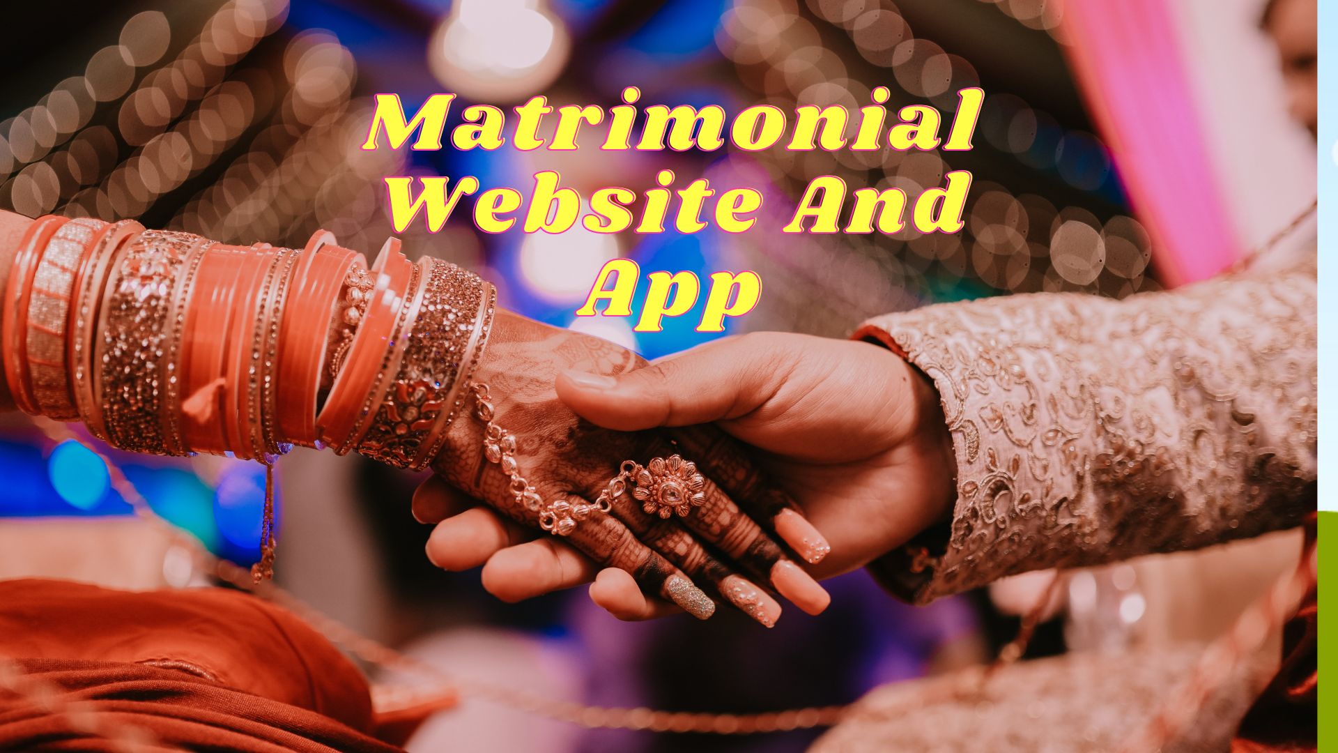 How To Create a Matrimonial Website And App In 2023 - Nectareon Blog